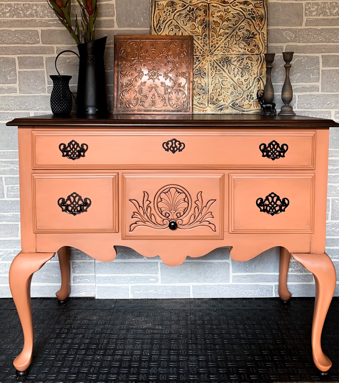 Vintage Entry Table | Console | Customization Available - Etsy