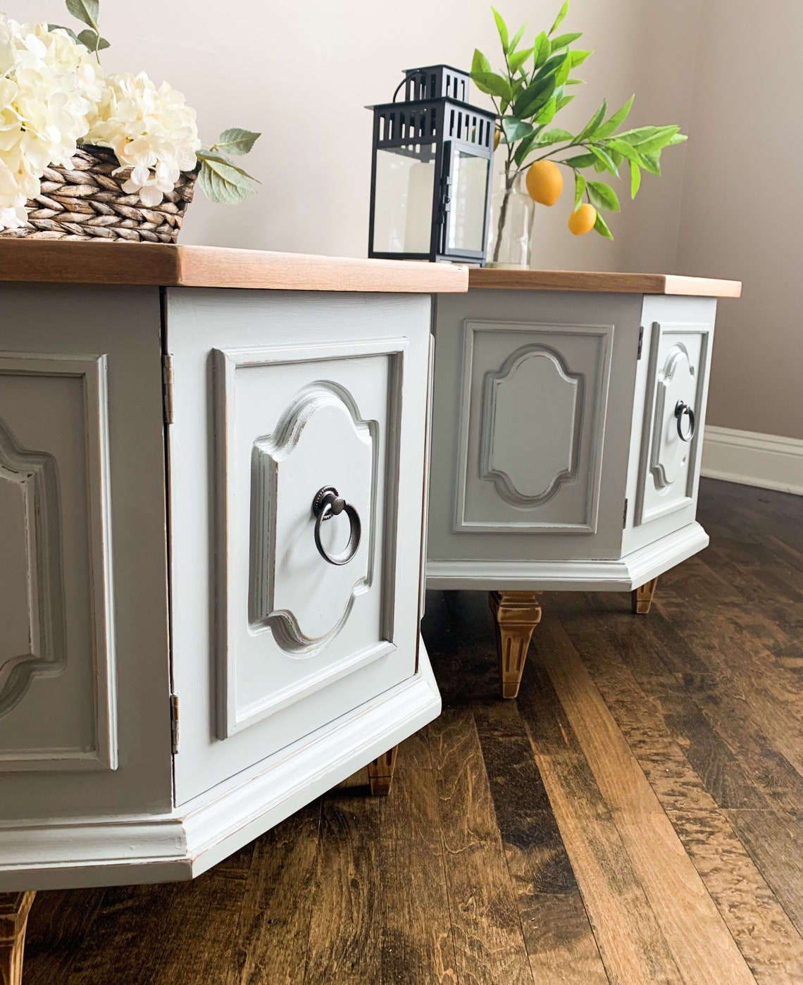 Sold! Matching Side Tables, Vintage Side Tables, Family Room Furniture ...