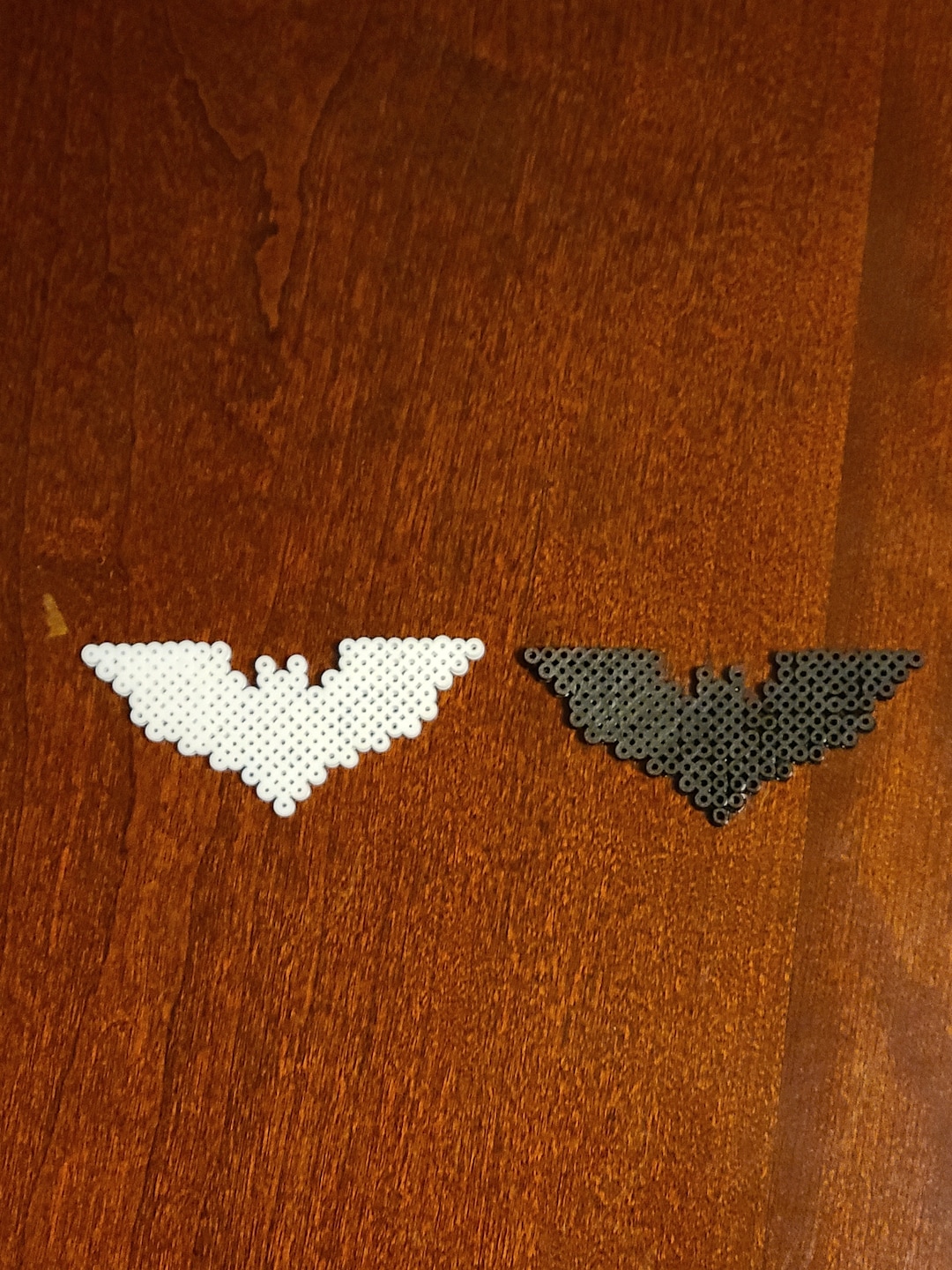 Mini Perler Bead Dark Knight Bat Symbol - Etsy