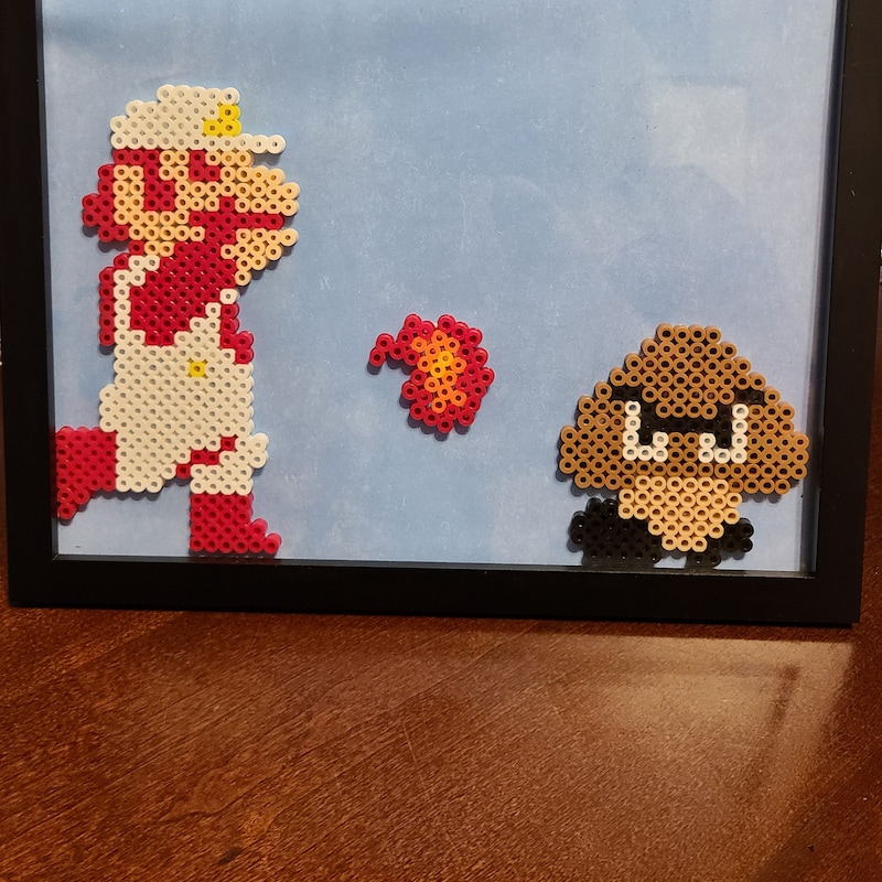 Perler Mario - Etsy