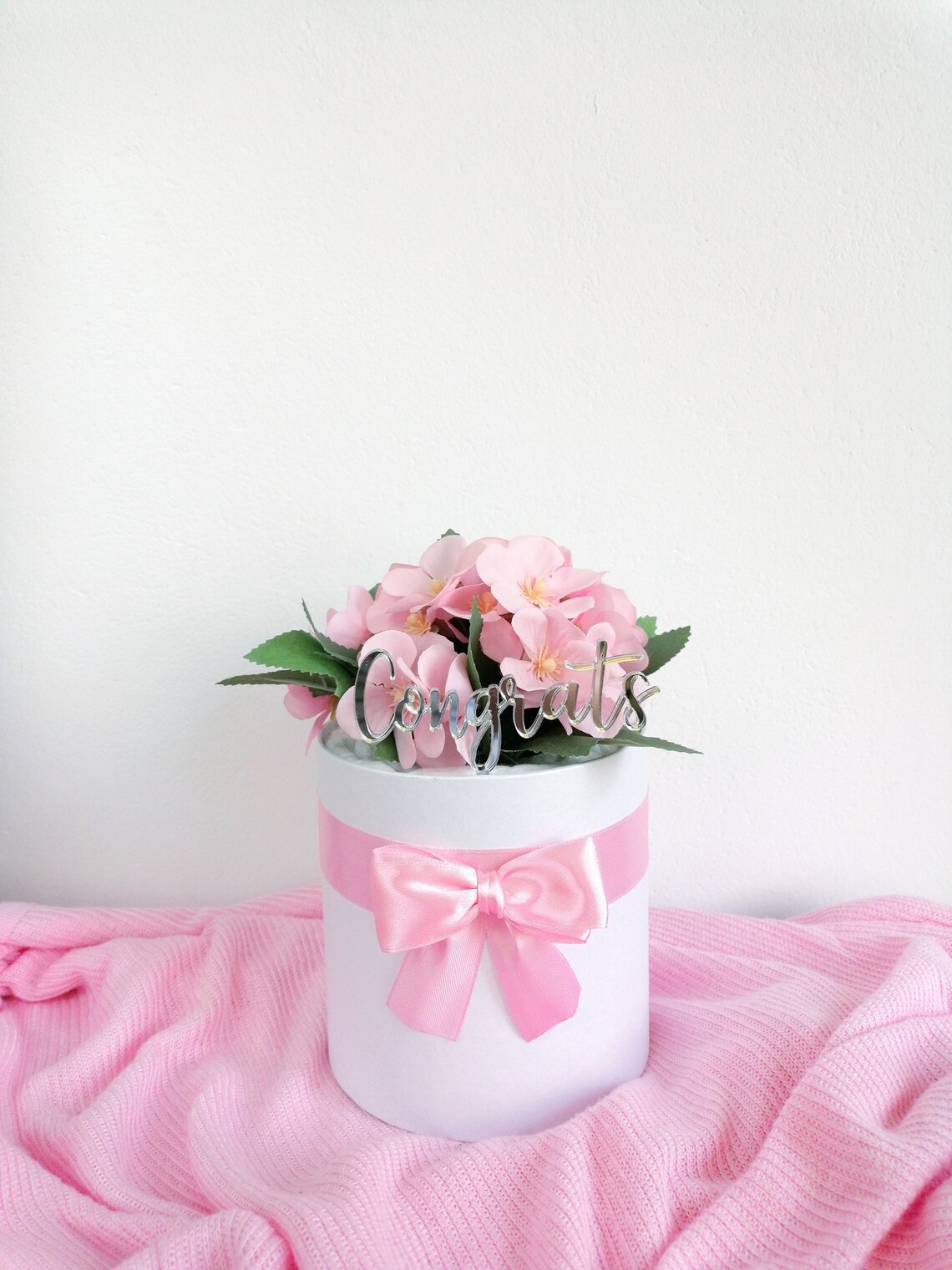 Flower Baby Shower Diaper Cake, Congrats New Mom Bouquet, Newborn Gift ...