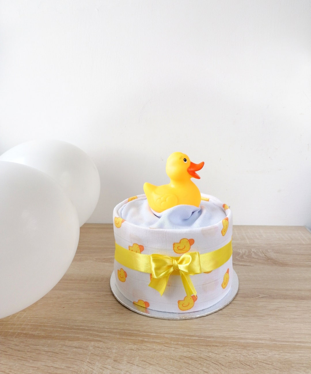 Rubber Duck Diaper Cake, First Mothers Day Gift, Funny Baby Shower Gift ...