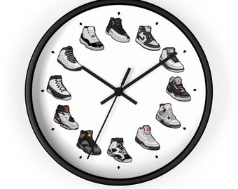 Sneaker Clock - Etsy