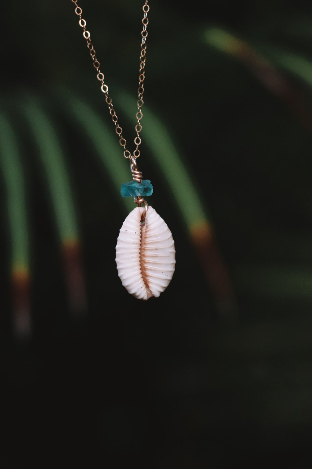 Granulated Cowrie Necklace - Etsy