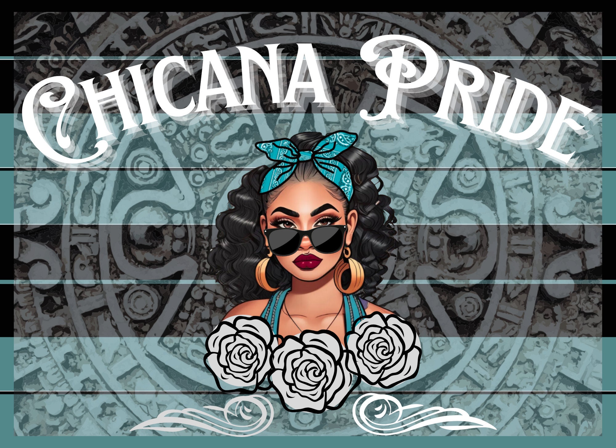 Chicana Pride PNG - Etsy