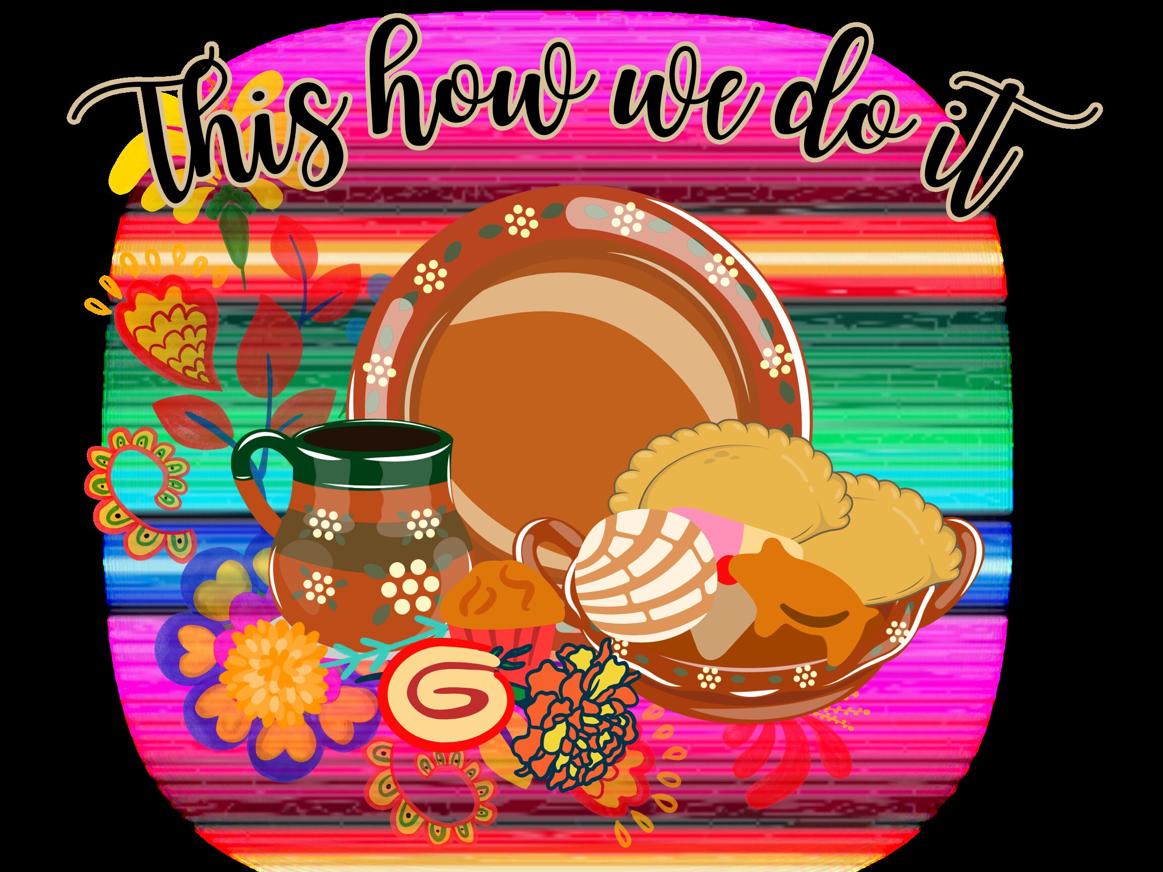 This How We Do It PNG With Plain Image to Customize - Etsy