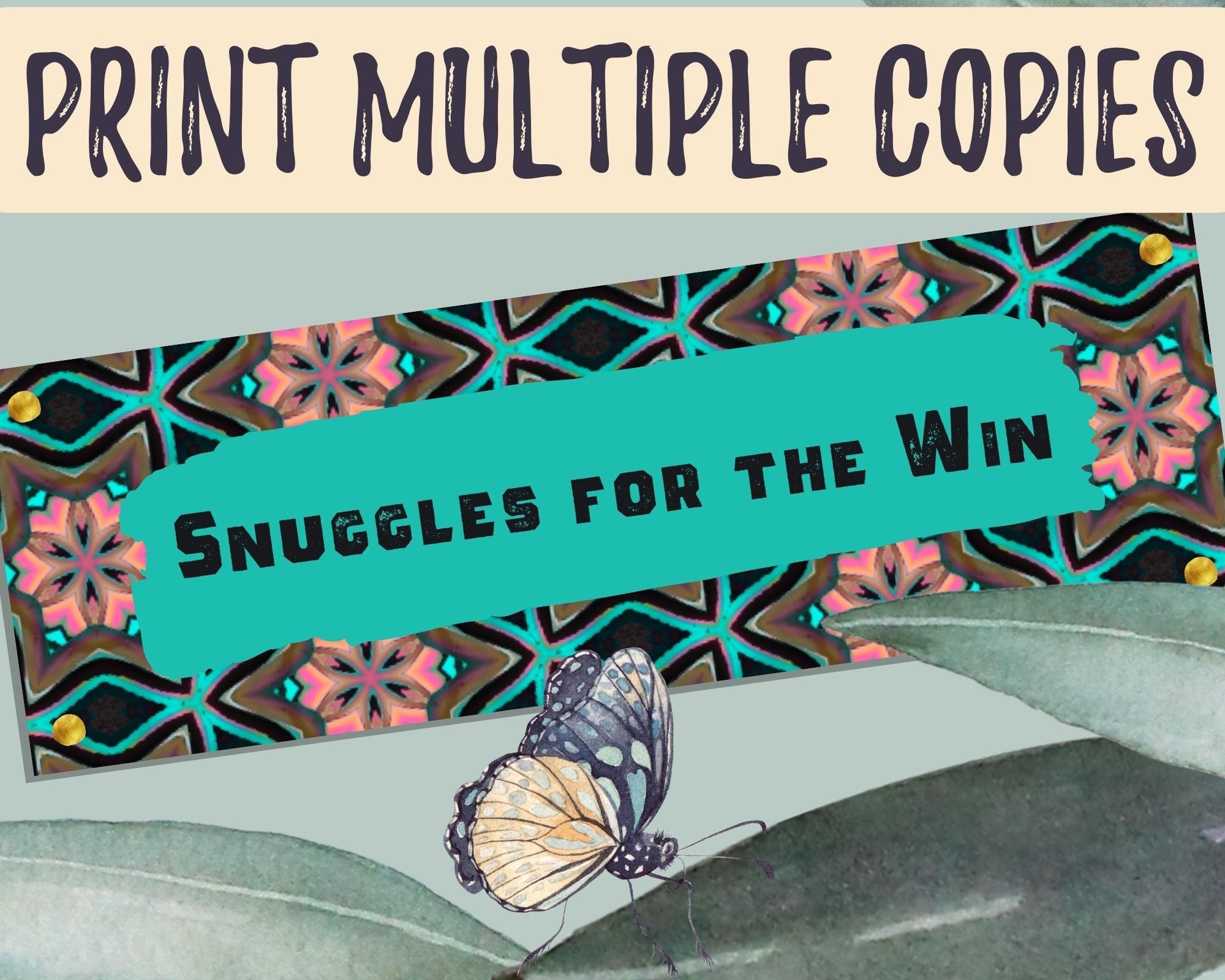 Bookmark Printable Pdfs With Self-care Stress Relief Phrases, 8 Designs ...