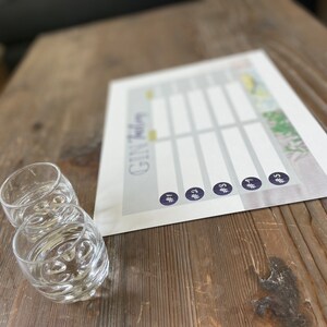 Gin Tasting Score Card Printable PDF Digital Download 8.5x11" and 8x10 ...