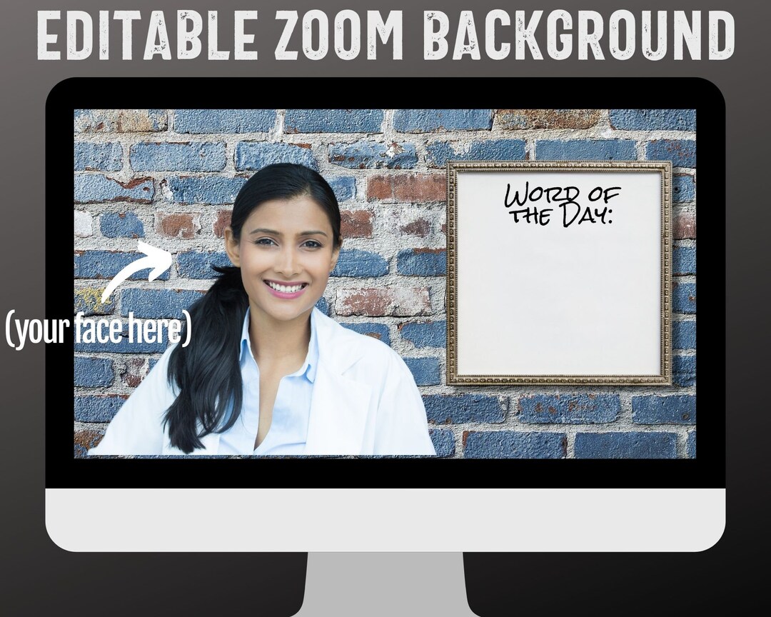 Office Meeting Zoom Background for Business Team, Work From Home ...