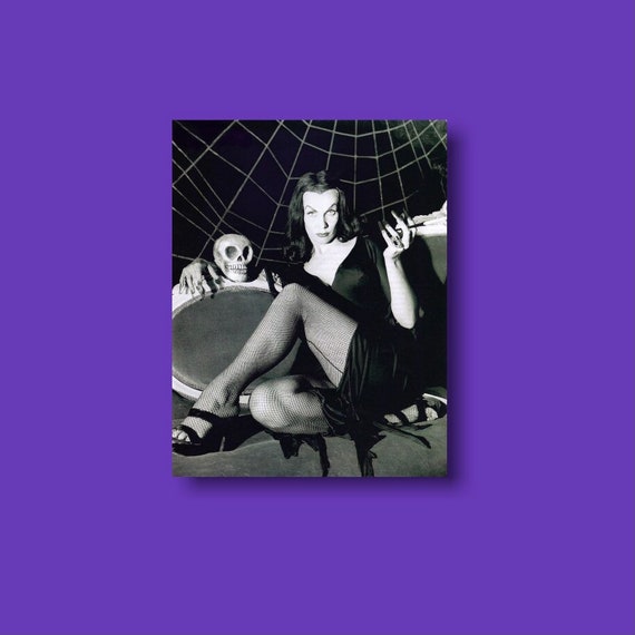 Vampira Photo Vinyl Sticker | Etsy