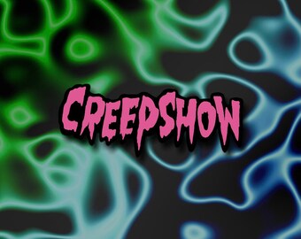 CREEPSHOW Movie Logo Vinyl Decal Sticker Halloween Comic - Etsy