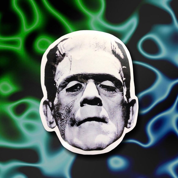 Frankenstein Sticker - Etsy