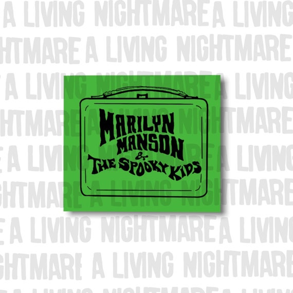 Marilyn Manson And The Spooky Kids Lunchbox