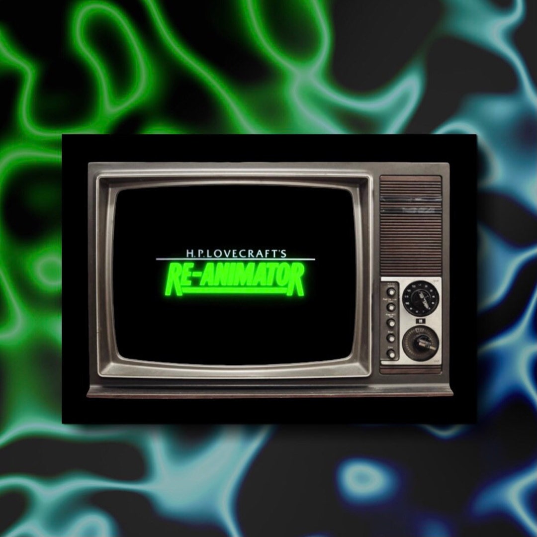 H.P. Lovecrafts Reanimator Title Screen Vinyl Sticker - Etsy