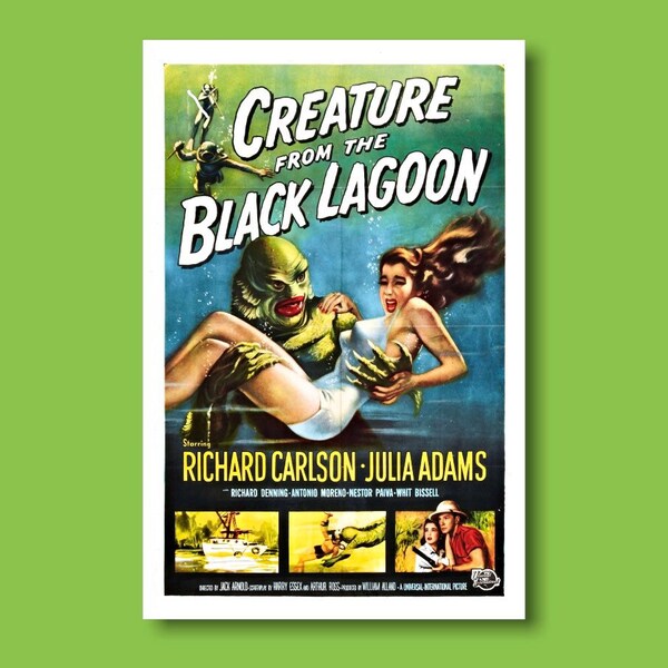 Creature From the Black Lagoon Decal - Etsy
