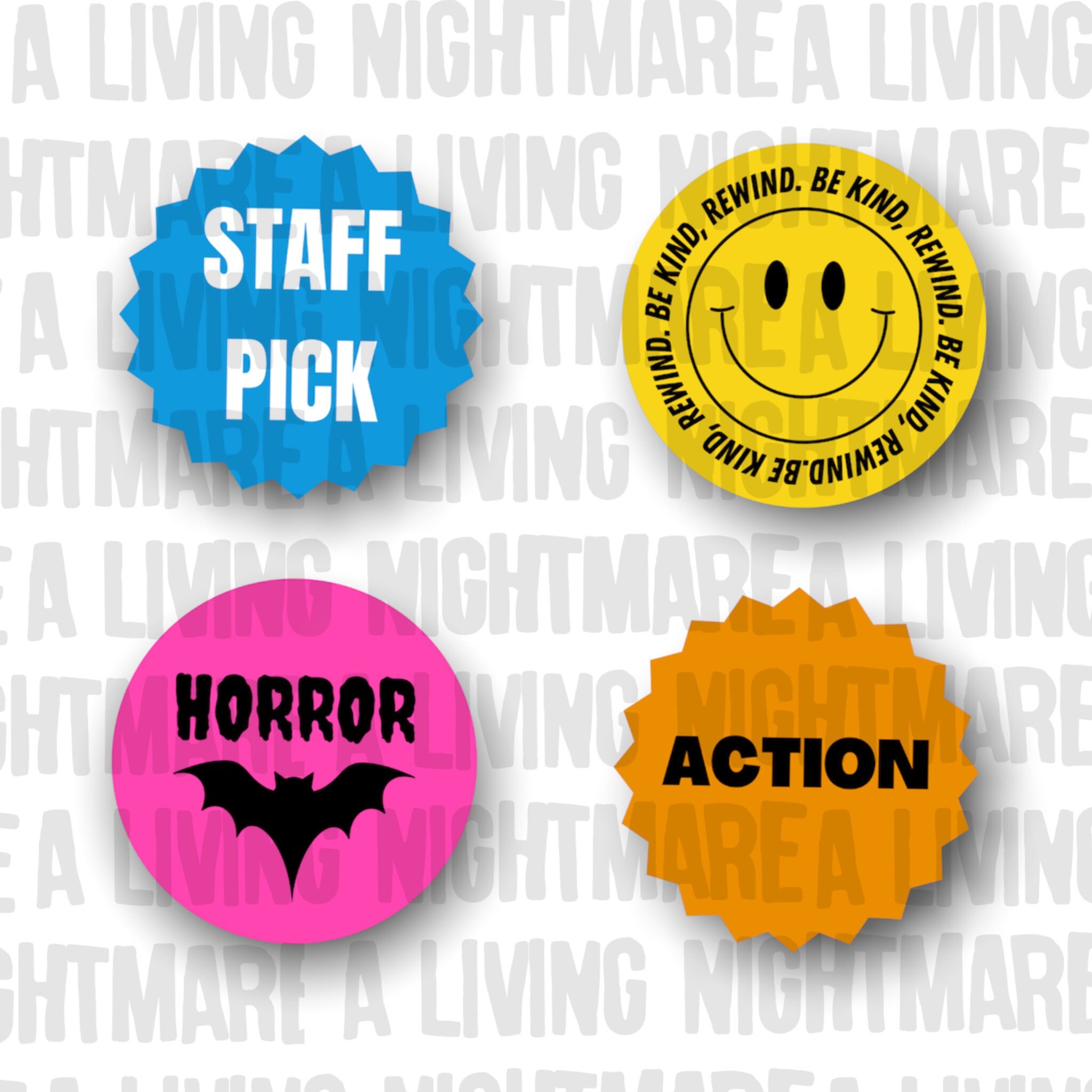 VHS Vinyl Sticker - Etsy