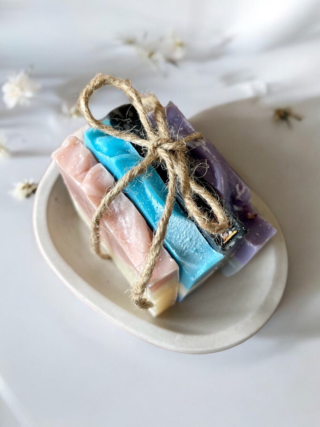 Handmade Soap Sample Pack 4 Sample Bars per Pack Guest Soaps Mini Soap ...