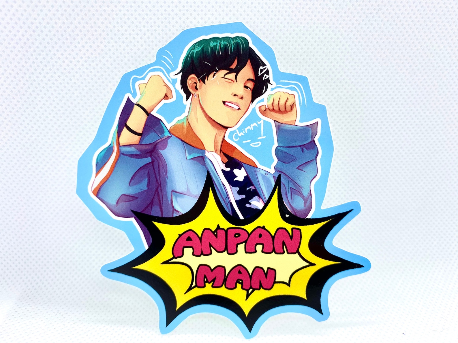 Anpanman Vinyl Sticker Set | Etsy