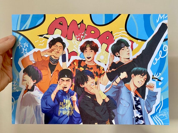 Anpanman A4 Print | Etsy