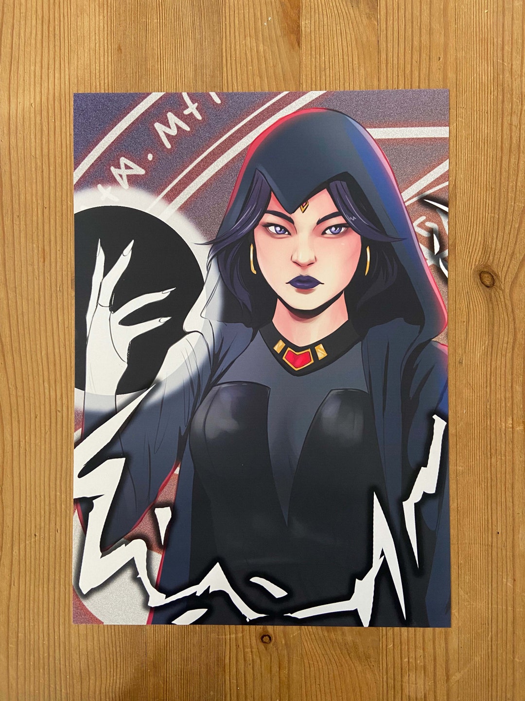 Raven A4/A5 Art Print - Etsy