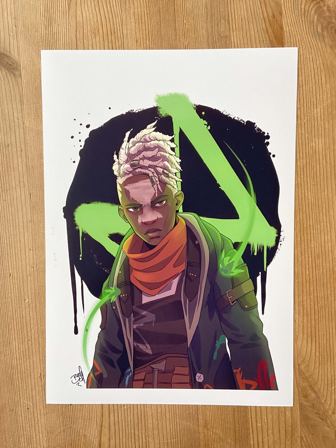 Ekko A4/A5 Art Print - Etsy UK
