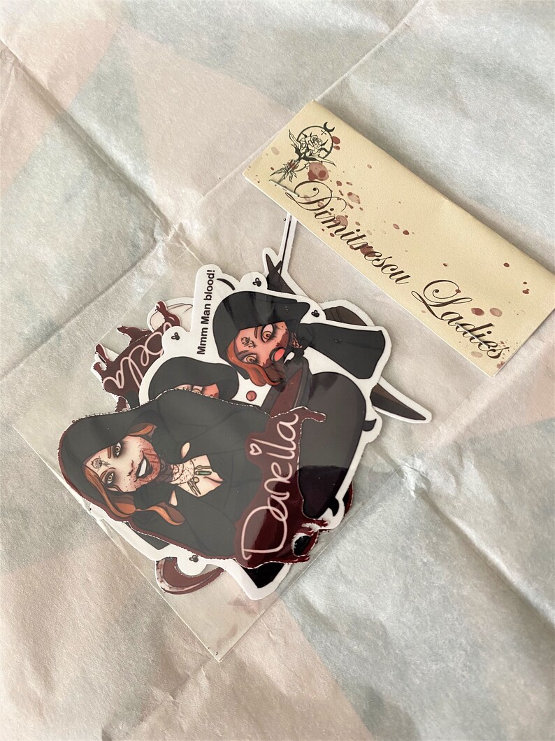 Dimitrescu Family Stickers - Etsy