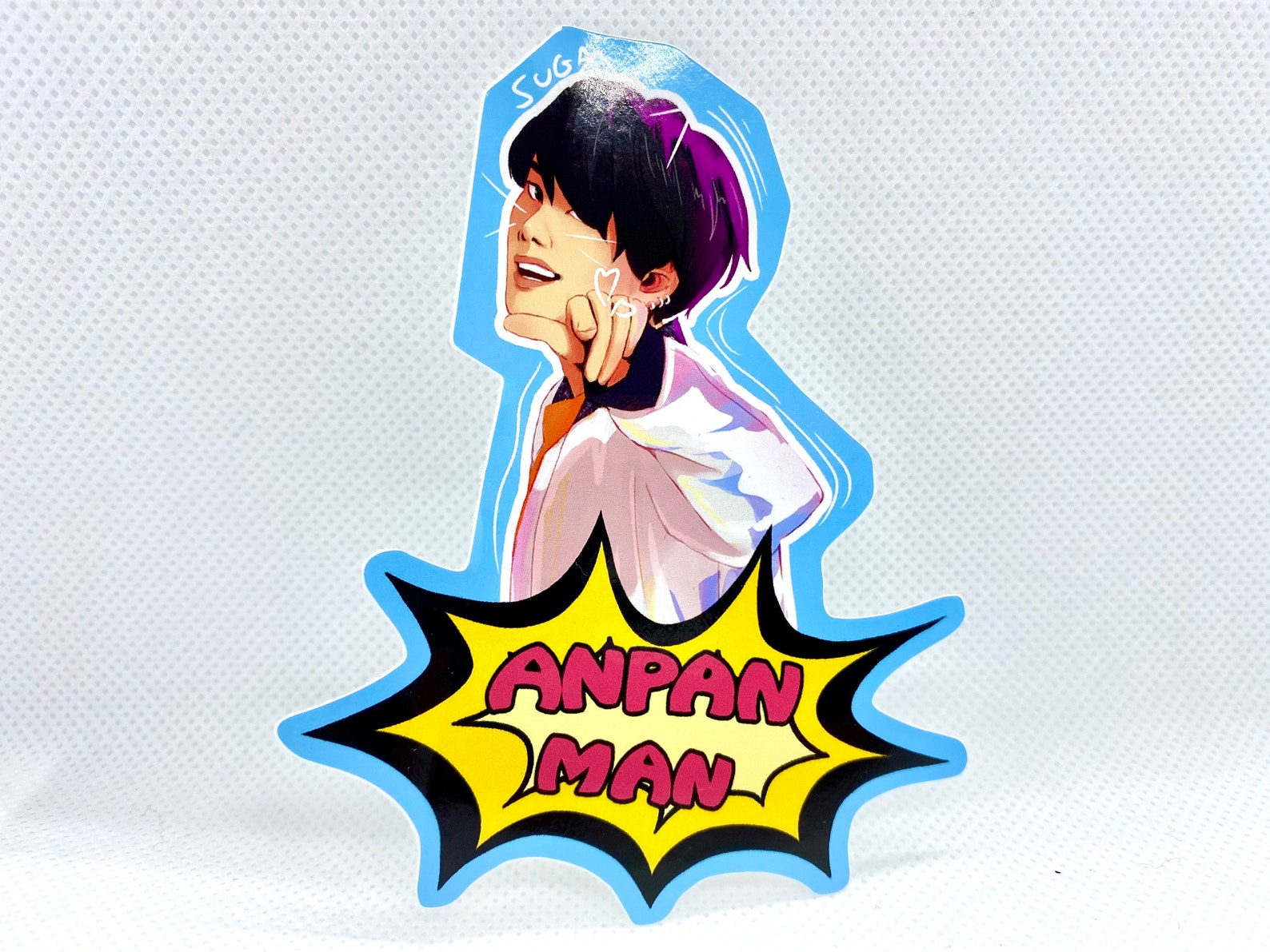 Anpanman Vinyl Sticker Set | Etsy