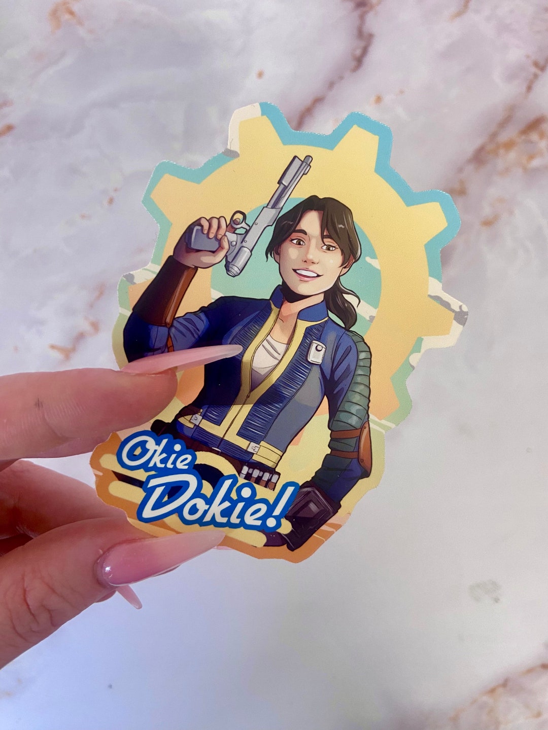 Lucy Maclean Fallout Vinyl Sticker - Etsy