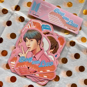 Boy With Luv Vinyl Sticker Set - Etsy