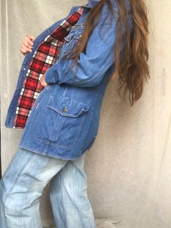 Superfly 70’s 80’s Vintage Jocavi Denim Jacket, Warm… - Gem