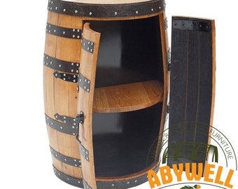 NEW Deluxe Half-barrel Cabinet - Etsy