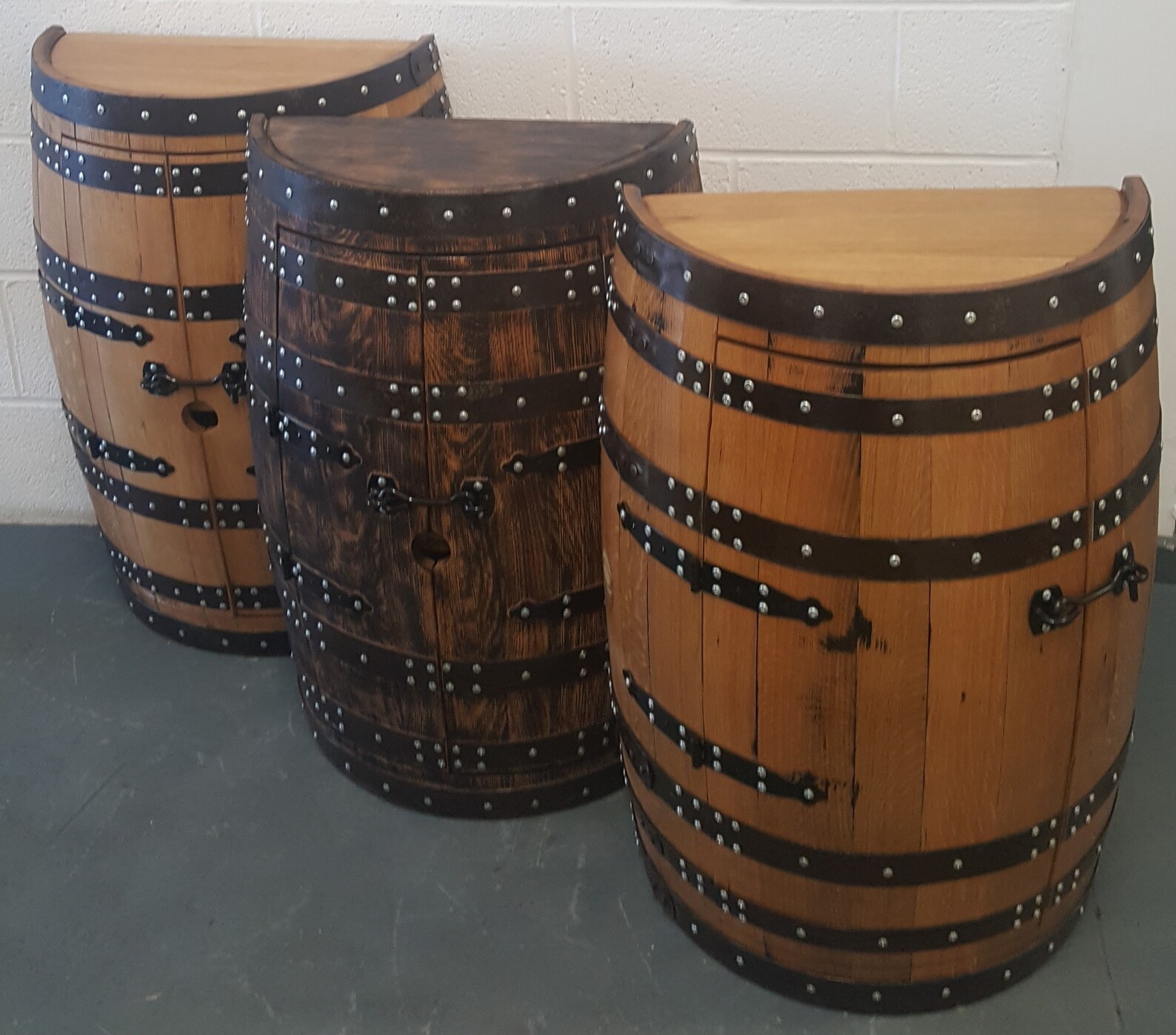 Scotch Whiskey Oak Barrel_ Drinks BARREL CABINET/ BAR _double - Etsy UK