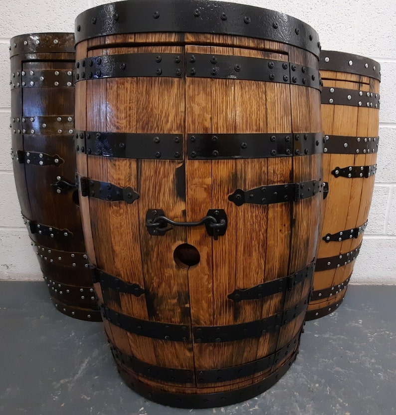 Whisky Barrel-bar_ Rotating Shelf Rack _whisky Oak Barrel - Etsy