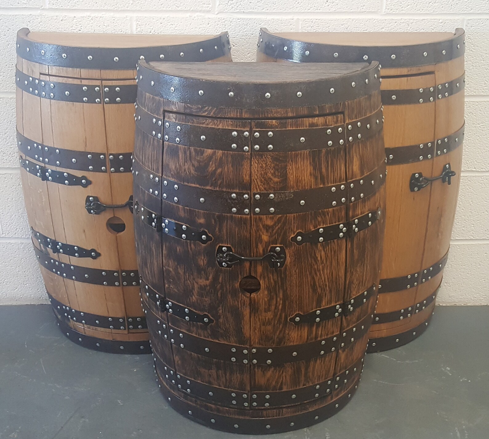 Scotch Whiskey Oak Barrel_ Drinks BARREL CABINET/ BAR _double - Etsy UK