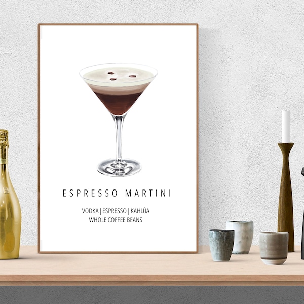 Espresso Martini Signs for Wedding - Etsy