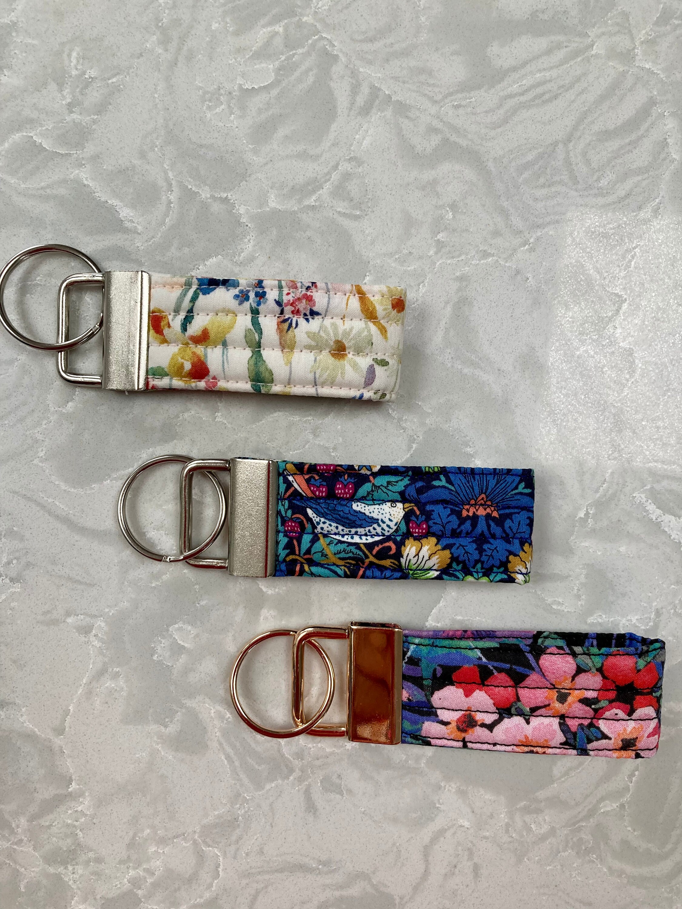 Liberty Tana Lawn Mini Key Fobs - Etsy