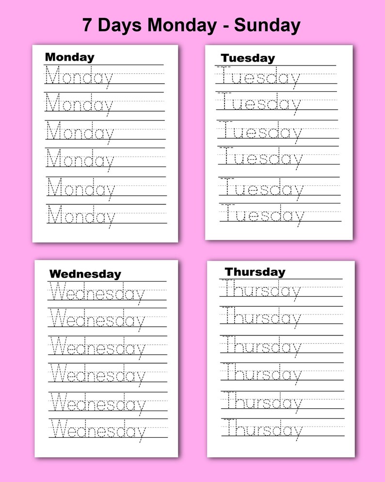 Tracing Worksheets for Kids | Handwriting Practice Printable Alphabet ...
