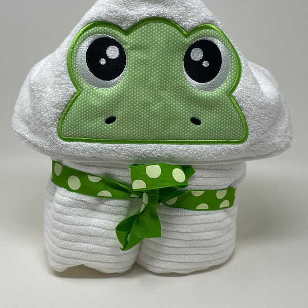 Frog Hooded Towel - Etsy