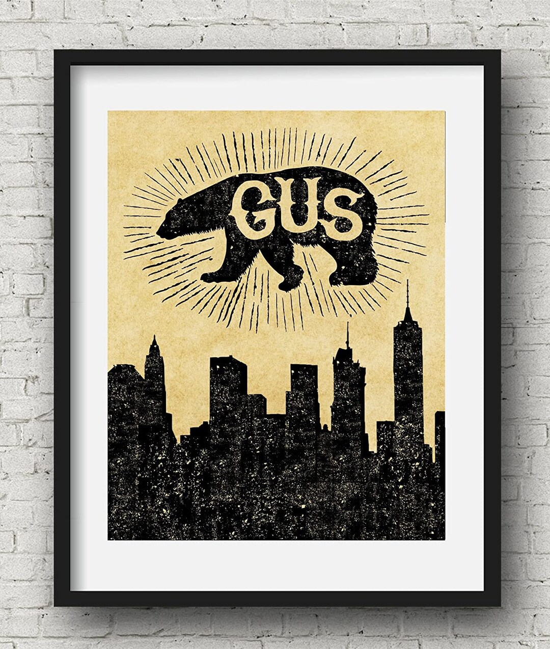 Tragically Hip Inspired Poster Print 11x14 Gus the Polar Bear From ...