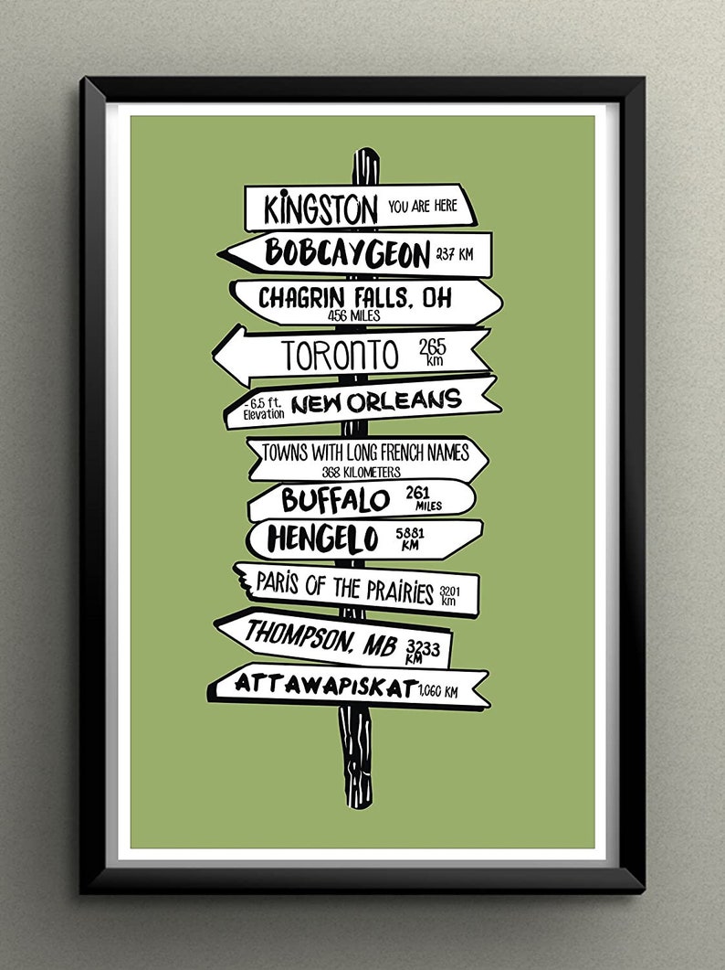 Series of 4 Tragically Hip Inspired Poster Set Set of 4 11x17 - Etsy