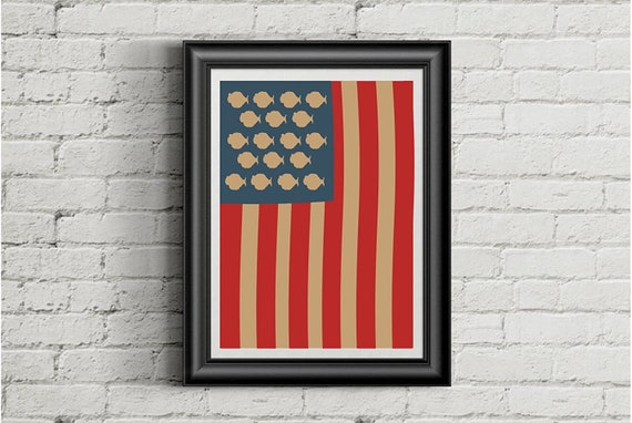PHISH Inspired Poster Print 11x14 Flag Home Decor Wall | Etsy