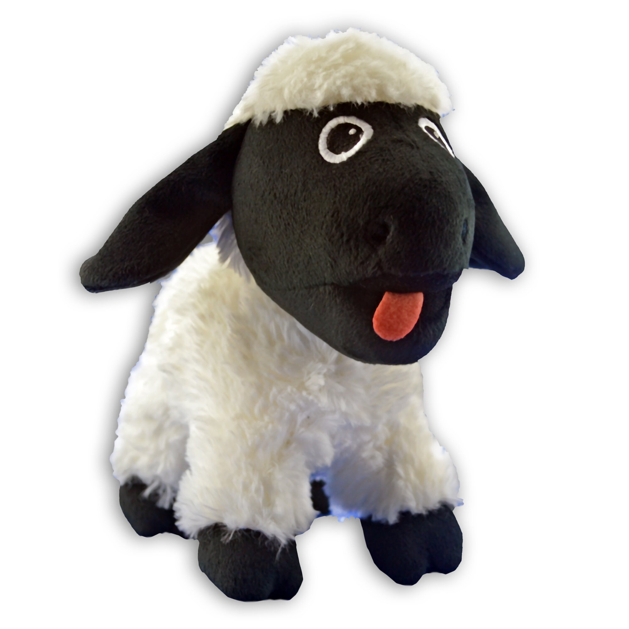 Black Sheep Plush Toy With Squeaker Etsy