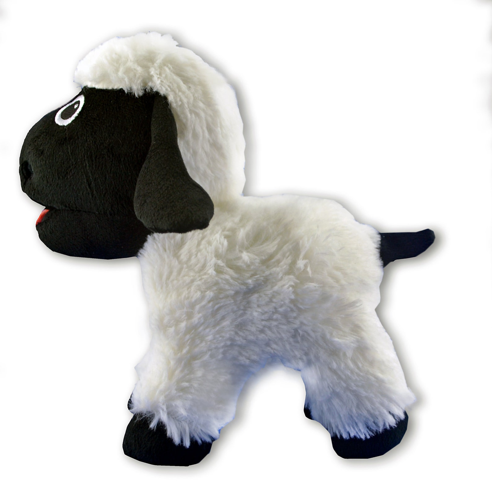 Black Sheep Plush Toy With Squeaker Etsy