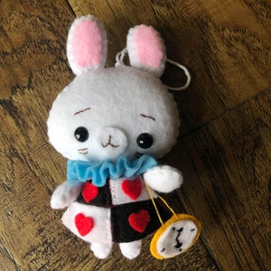 Wonderland Inspired Felt Decorations/tree Decorations Alice/cheshire ...