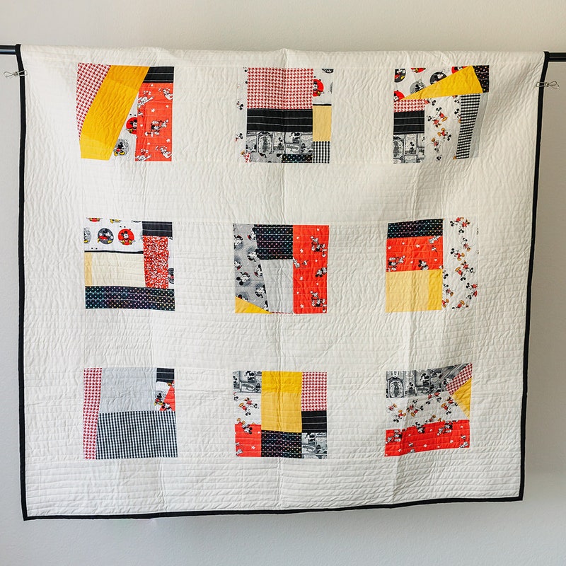 Mickey Mouse Quilt - Etsy