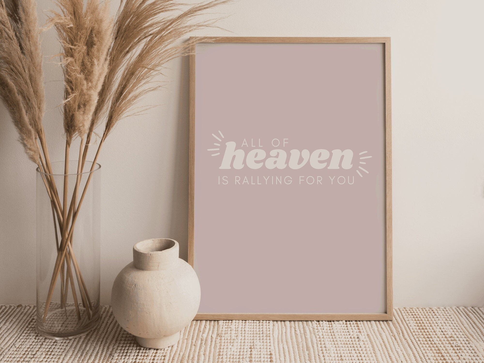 Boho Christian decor Trendy Bible verse printable All of - Etsy.de