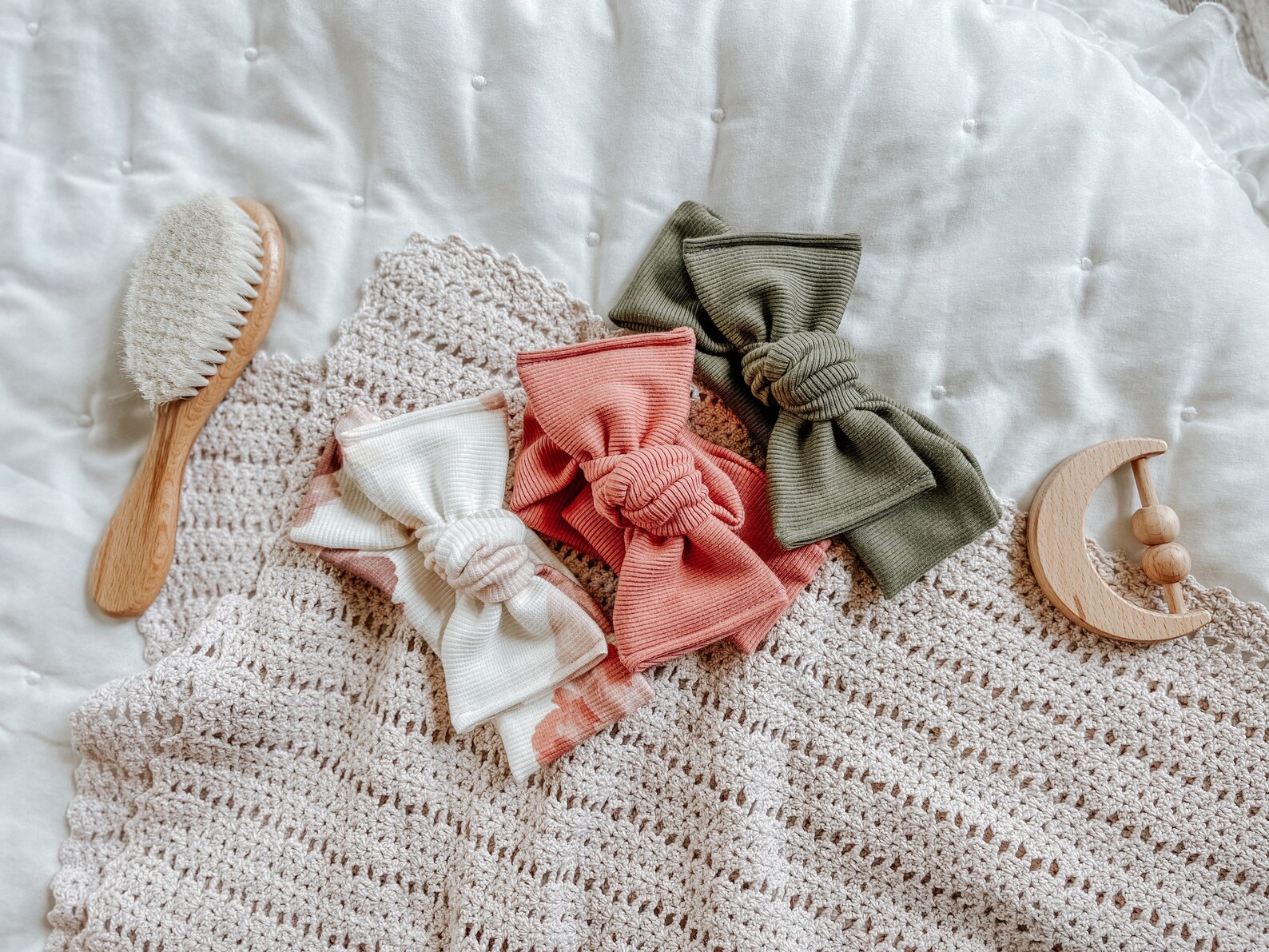 Baby Girl Headwraps Organic Baby Headbands Toddler - Etsy