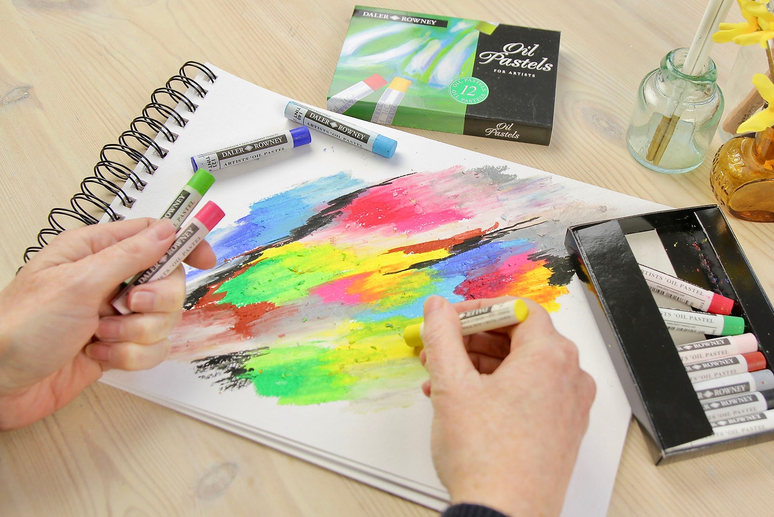 Oil Pastels, Artist Oil Pastels, Daler-rowney - Etsy