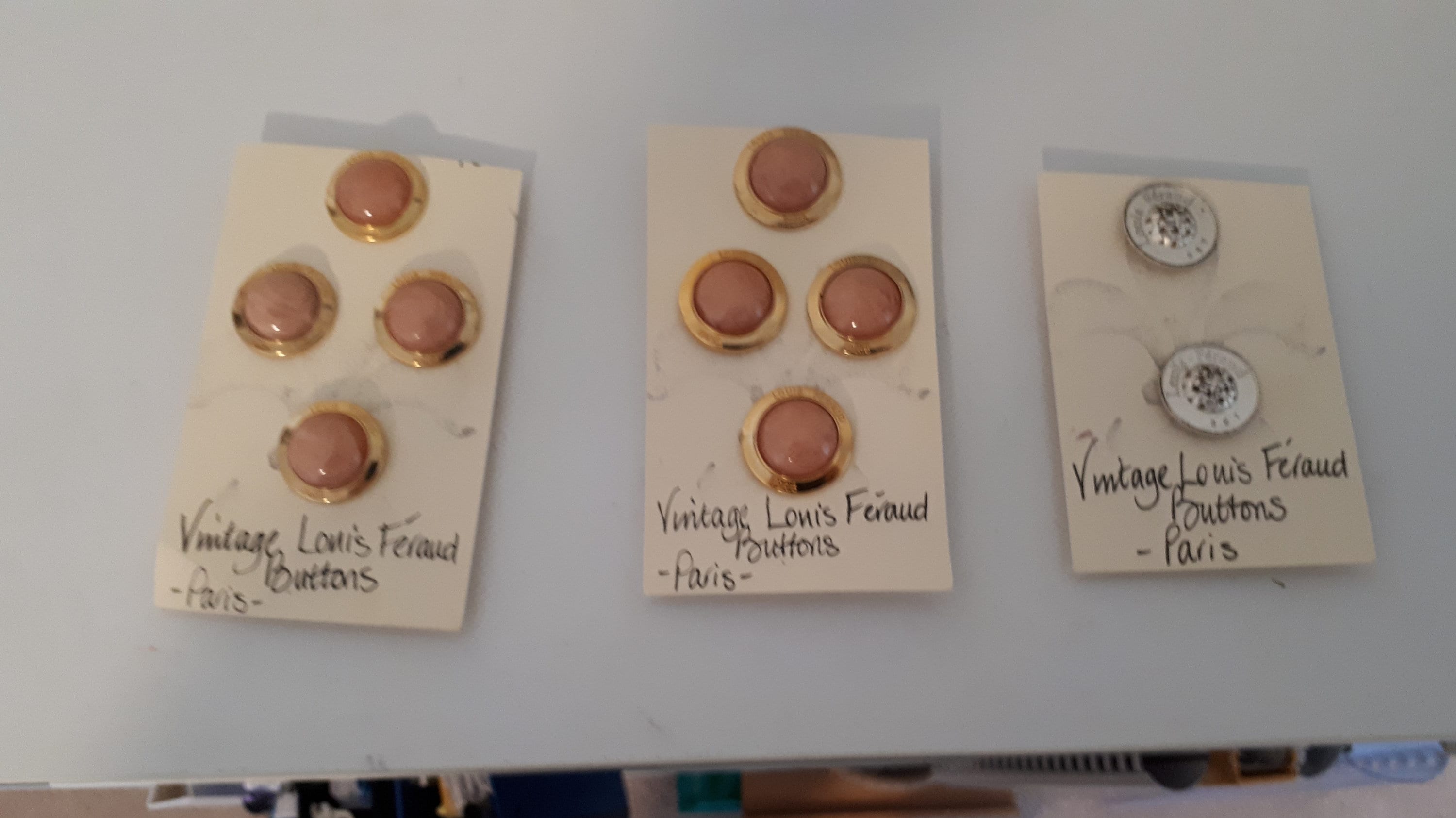 Vintage Louis Feraud Buttons - Etsy