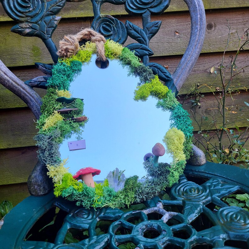 Moss Mirror - Etsy